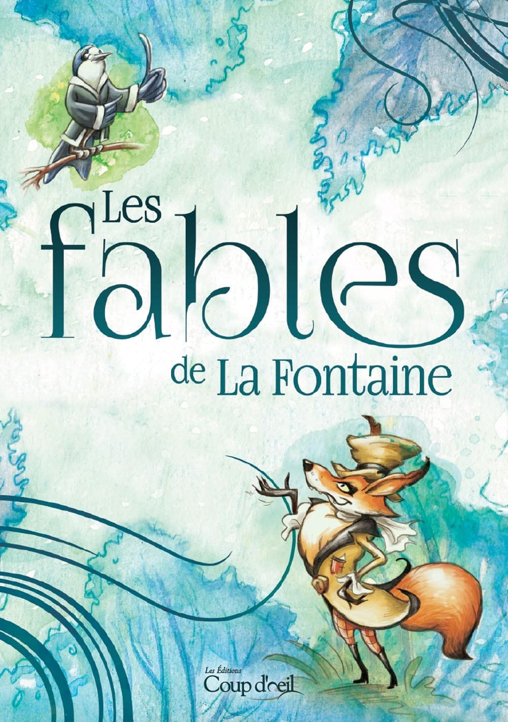 Coffret Les fables de la fontaine - Goélette