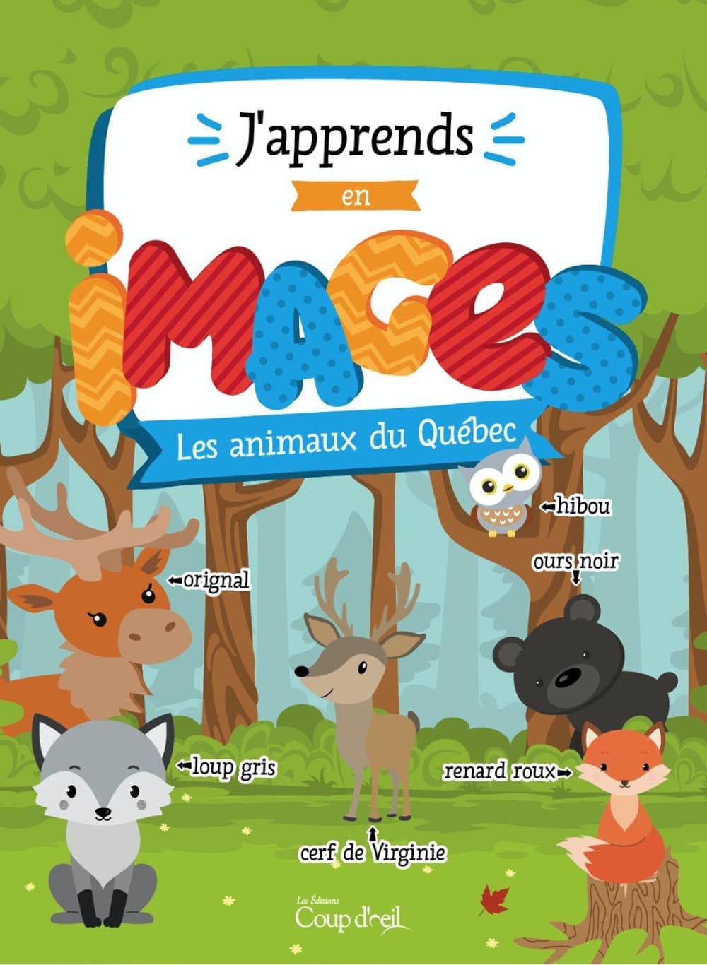 J'apprends en images - les animaux du Québec - Goélette