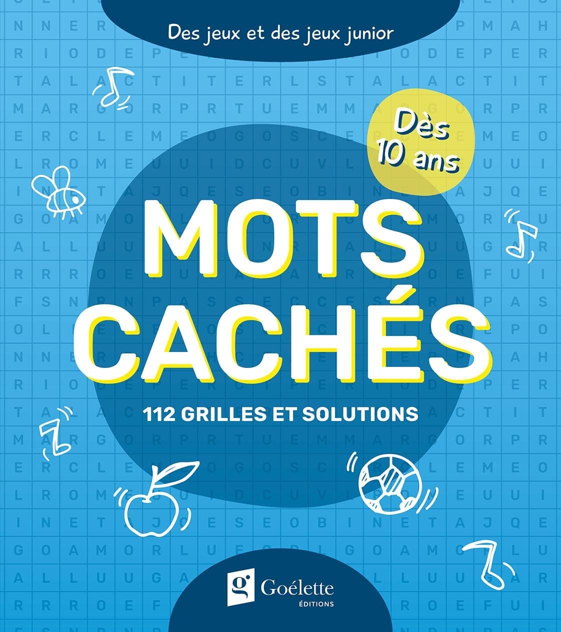 Des jeux et des jeux junior - Mots cachés - Goélette
