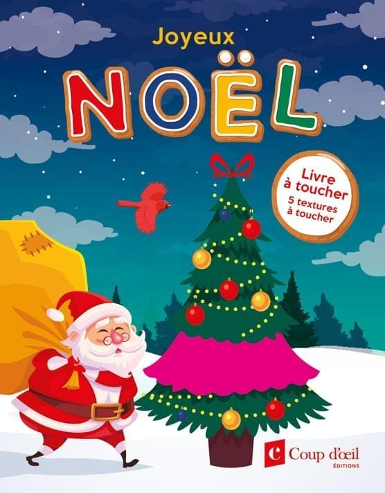 Joyeux Noël | Livre à toucher - Goélette